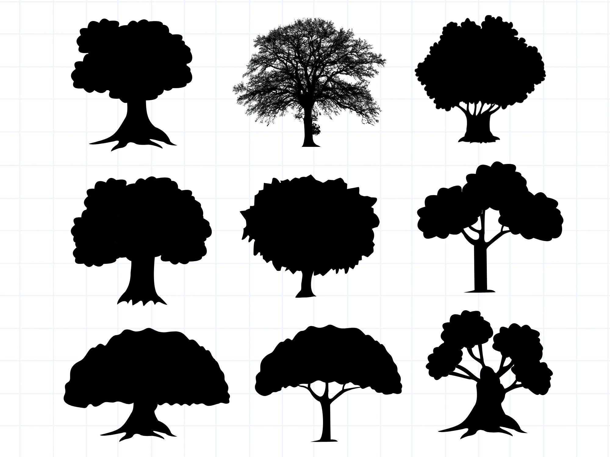 Oak Tree SVG, Tree Svg, Big Tree Svg, Oak SVG, Outdoor SVG, Tree Svg ...