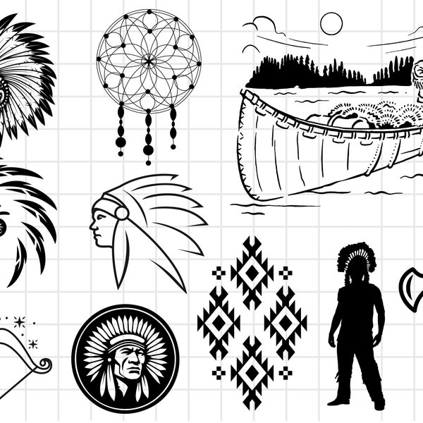 Indian Svg - Etsy