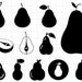 Pear SVG Bundle/ Fruit Svg / Clipart / Cricut/ Dxf / Png / Image ...