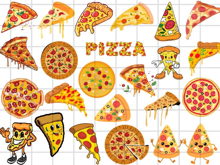 Pizza Clipart Bundle , Best and High Quality Pizza Clipart Bundle ...