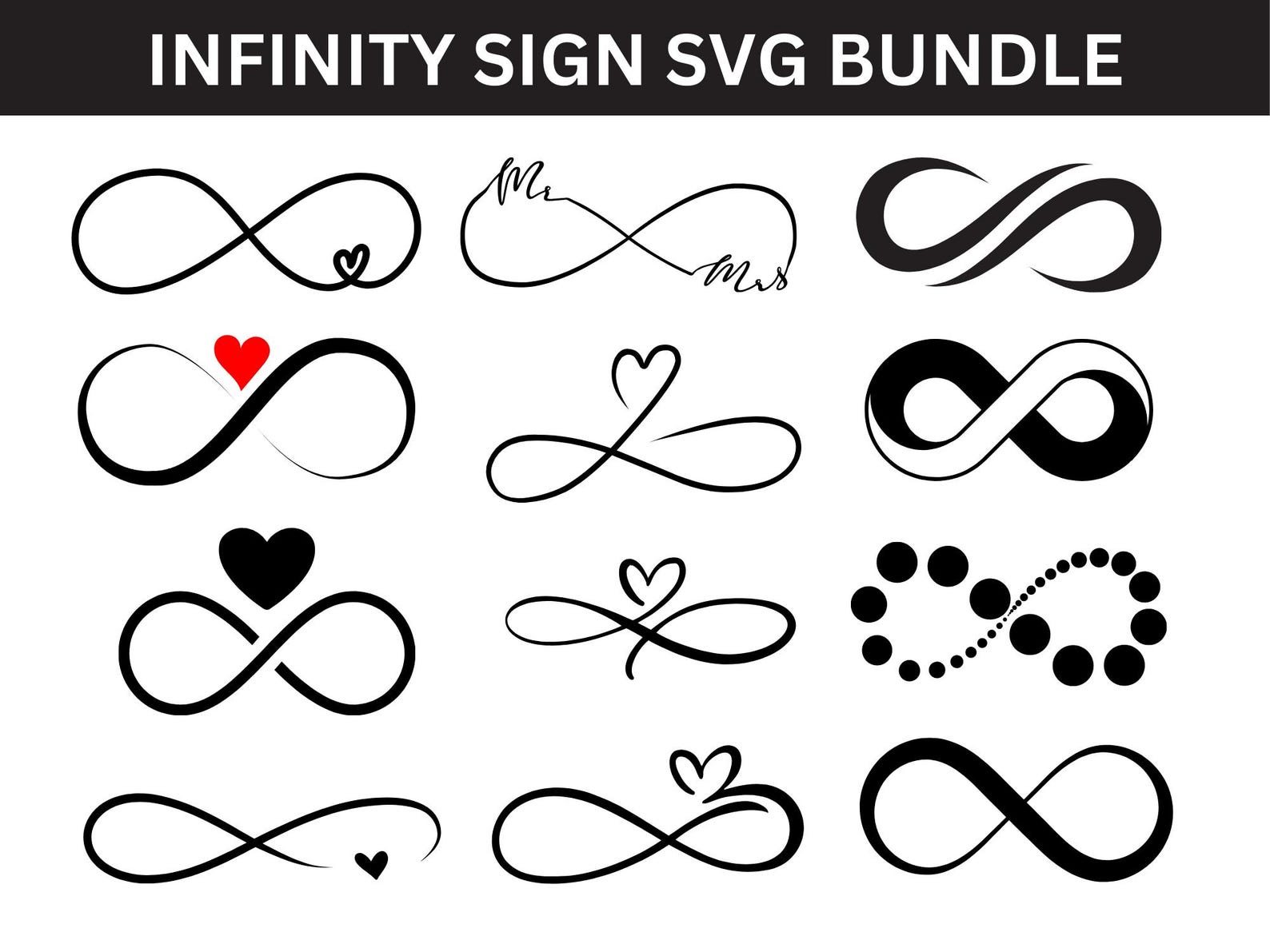 Infinity Svg, Infinity Symbol Svg, Infinity Heart Svg, Infinity Sign ...