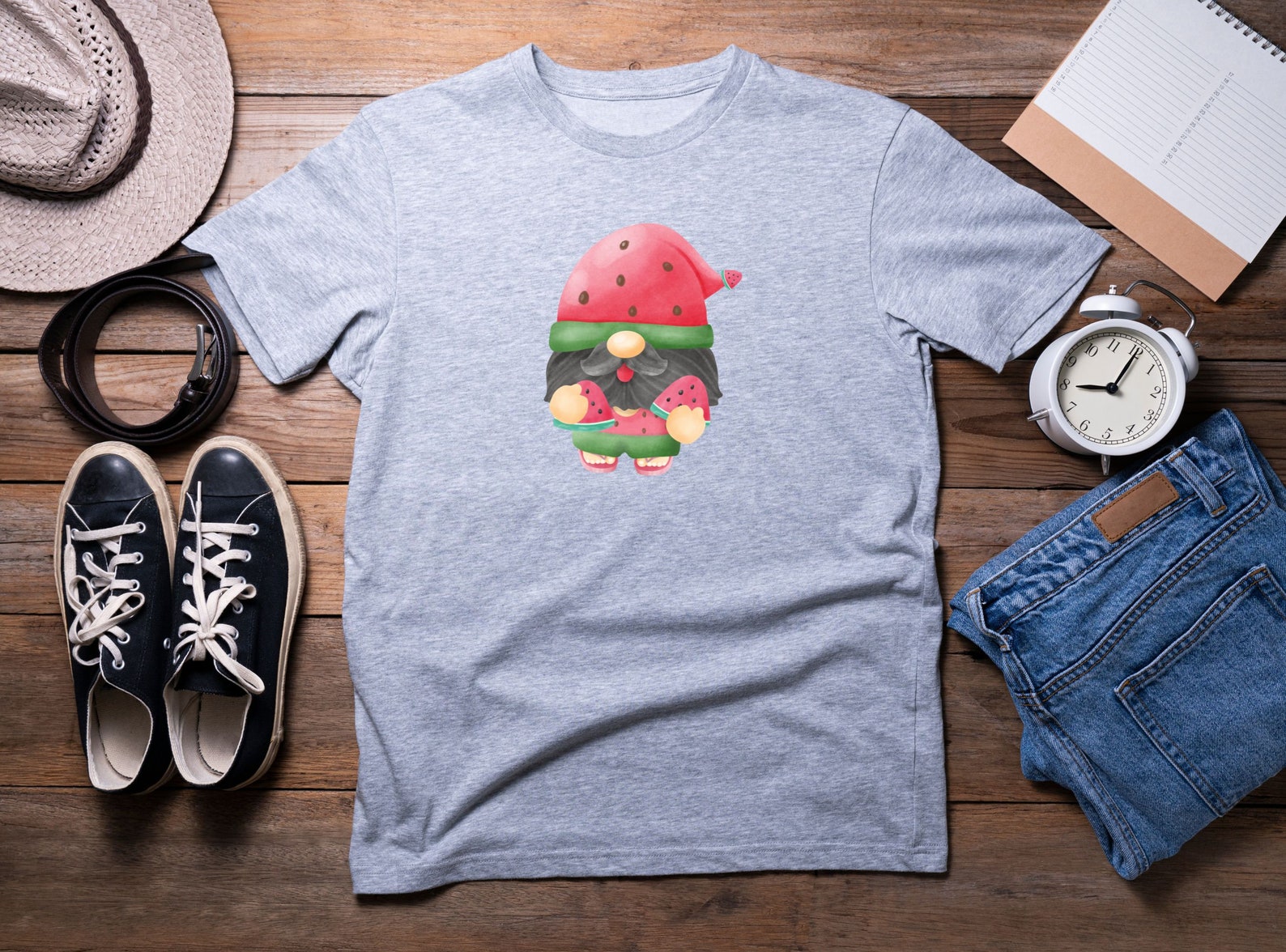 Watermelon Gnome Clipart/ Summer Gnomes Clipart/summer Fruit Clipart ...