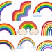 Rainbow SVG Bundle ,cloud, Weather Svg ,rainbow, Cut File ,kids ,baby ...