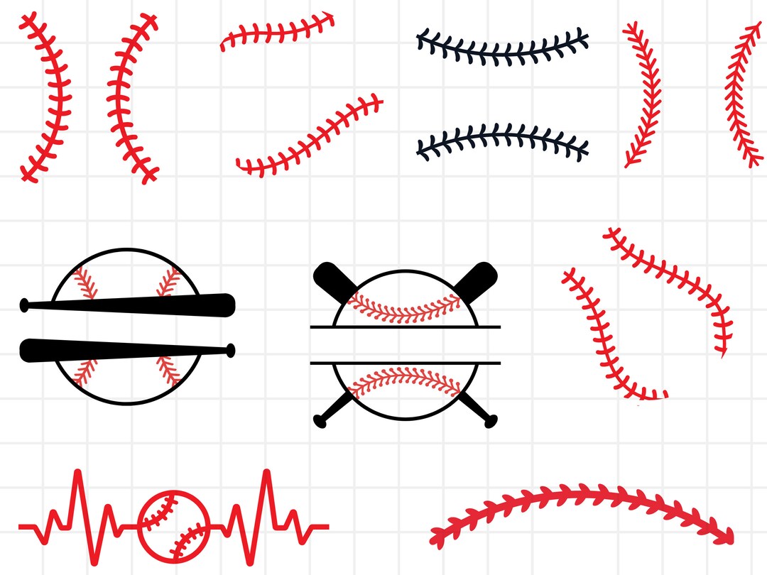 Baseball Svg, Baseball Stitches Svg, Baseball Laces Png, Baseball ...