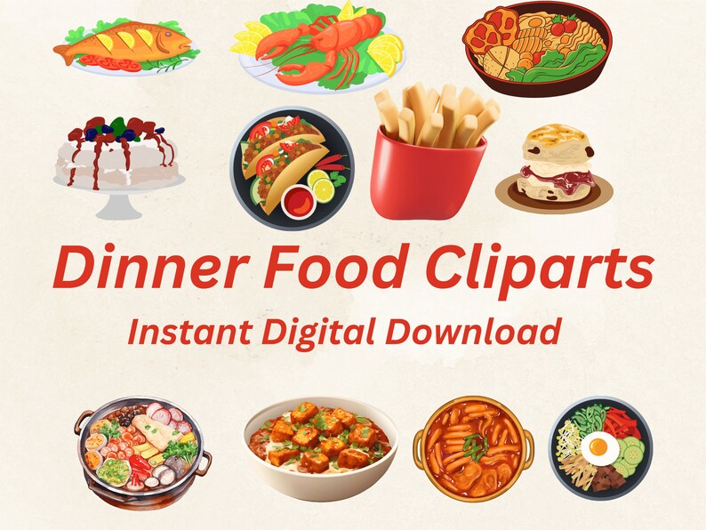 Dinner Clipart, Dinner Meals Clipart, Dinner Menu Images, Burrito ...