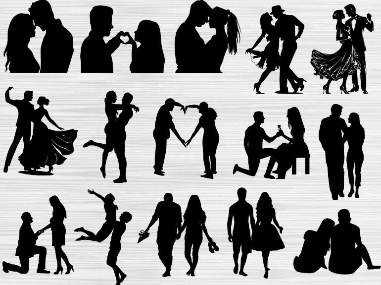 Beautiful Couple Svg Bundle, Relationship Svg Bundle , Couple ...