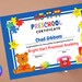 Editable Preschool Diploma| Printable School Diploma Certificate ...