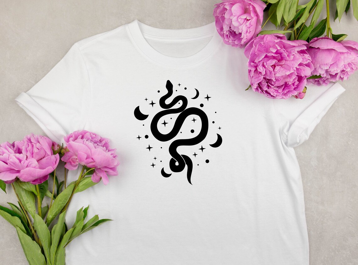 Snake Svg Bundle Floral Snake Svg Celestial Snake Svg Snake With ...