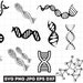 Dna SVG Bundle, Dna Dxf, Dna Png, Dna Eps, Dna Clipart, Dna Vector, Dna ...