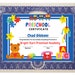 Editable Preschool Diploma| Printable School Diploma Certificate ...