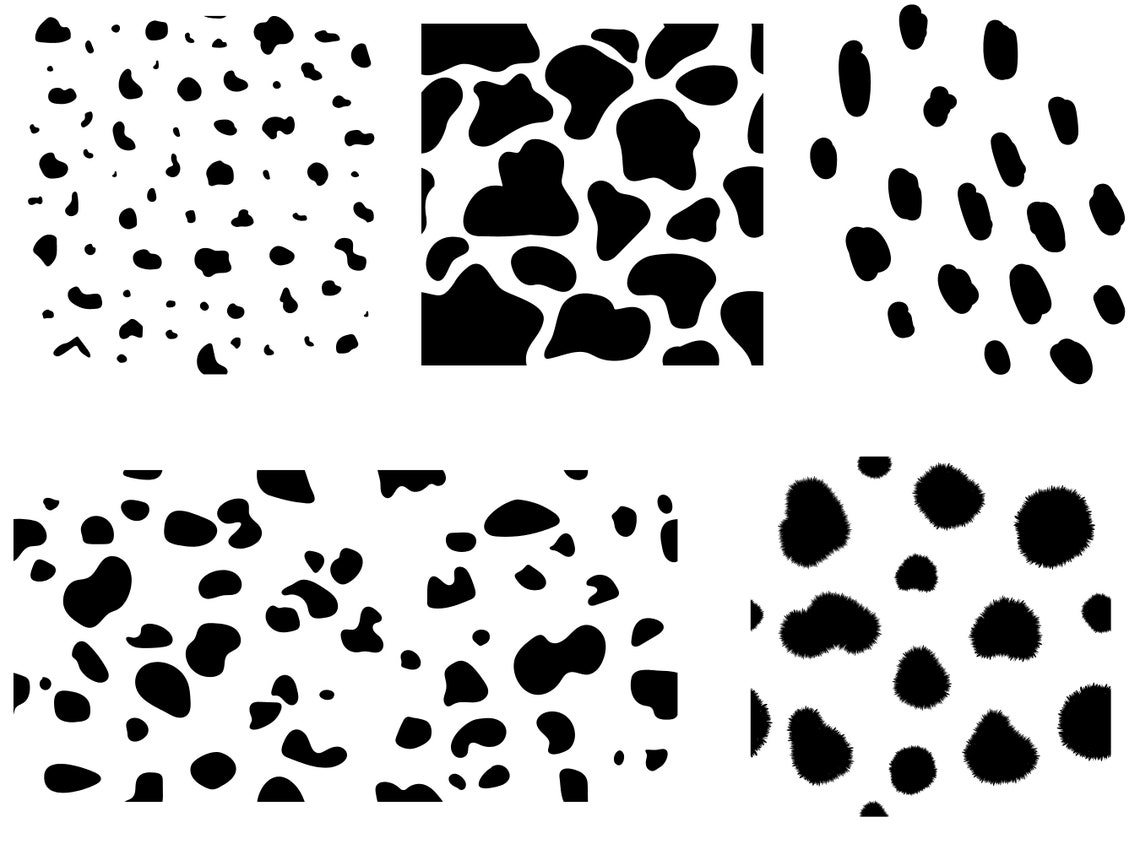 Dalmatian Spots SVG, Dalmatian SVG, Dog SVG, Animal Spots Svg, Animal ...