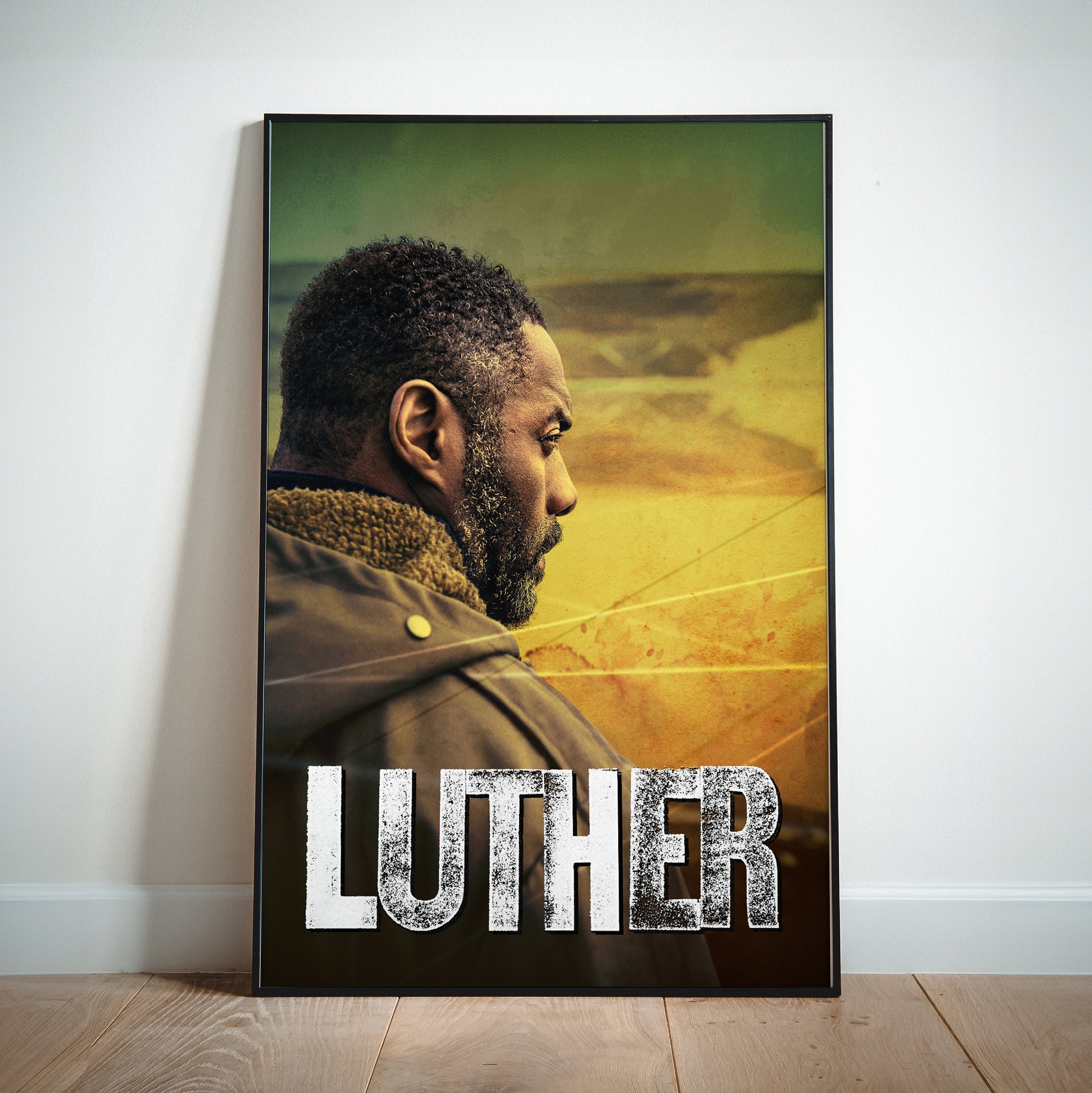Luther Poster, Tv Show Posters, Canvas Wall Art, High Quality Print ...