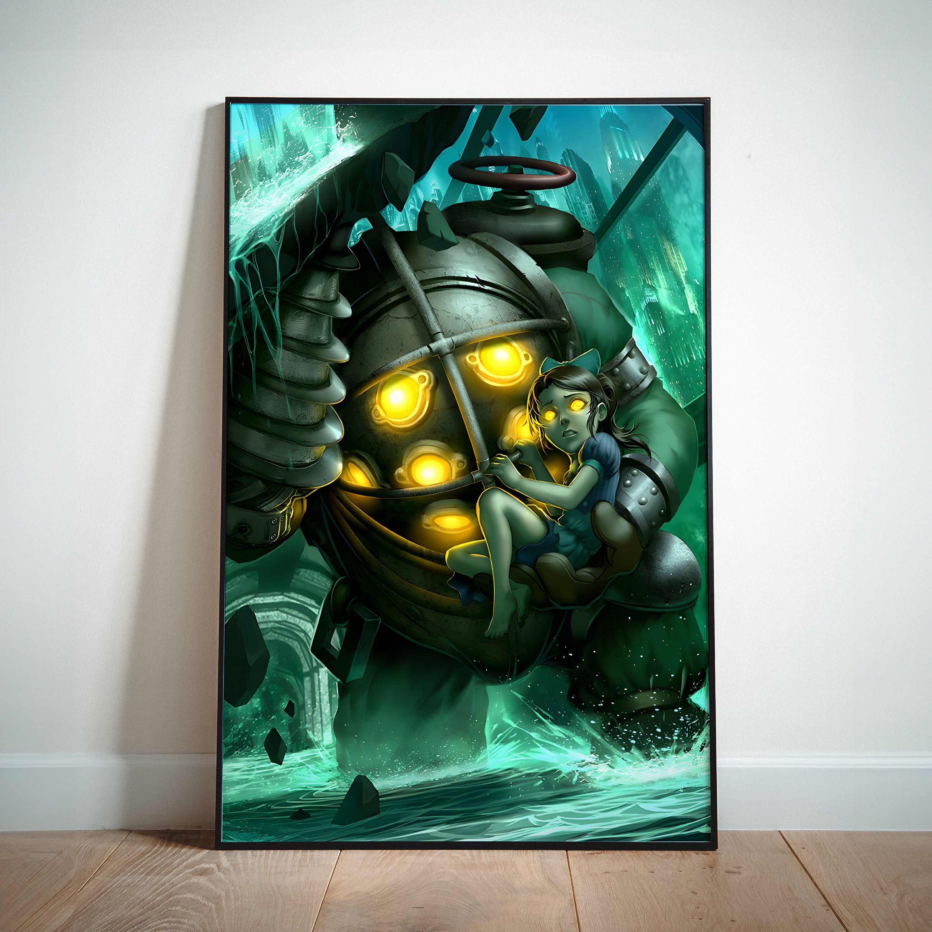 Bioshock Poster, Game Posters, Canvas Wall Art, High Quality Print ...