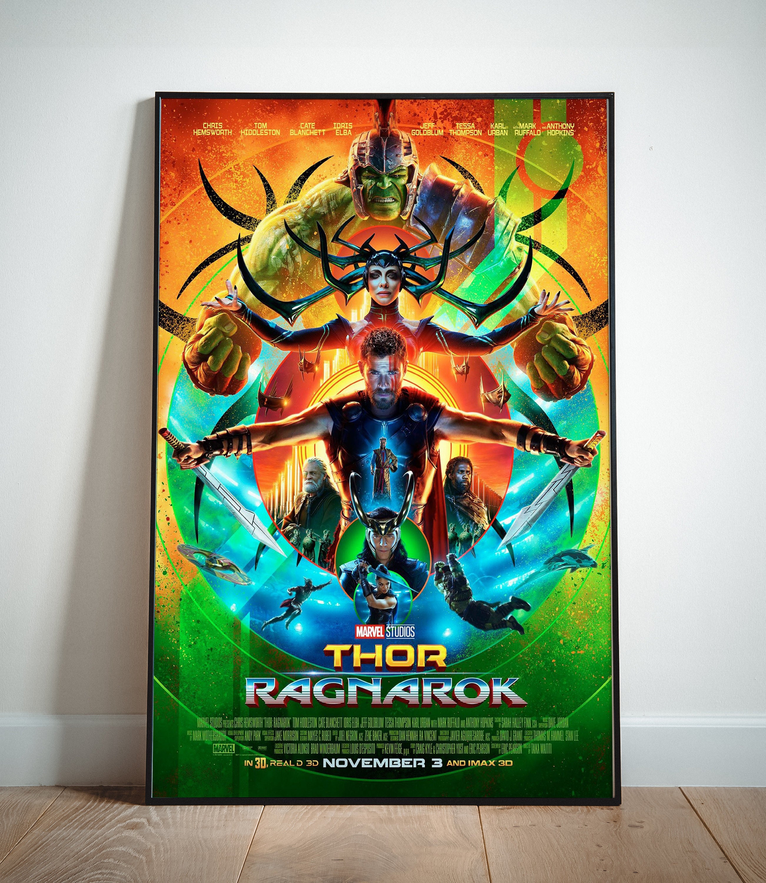 Thor Ragnarok Posters, Movie Posters, Canvas Wall Art, High Quality Print, Wall Print, Canvas ...