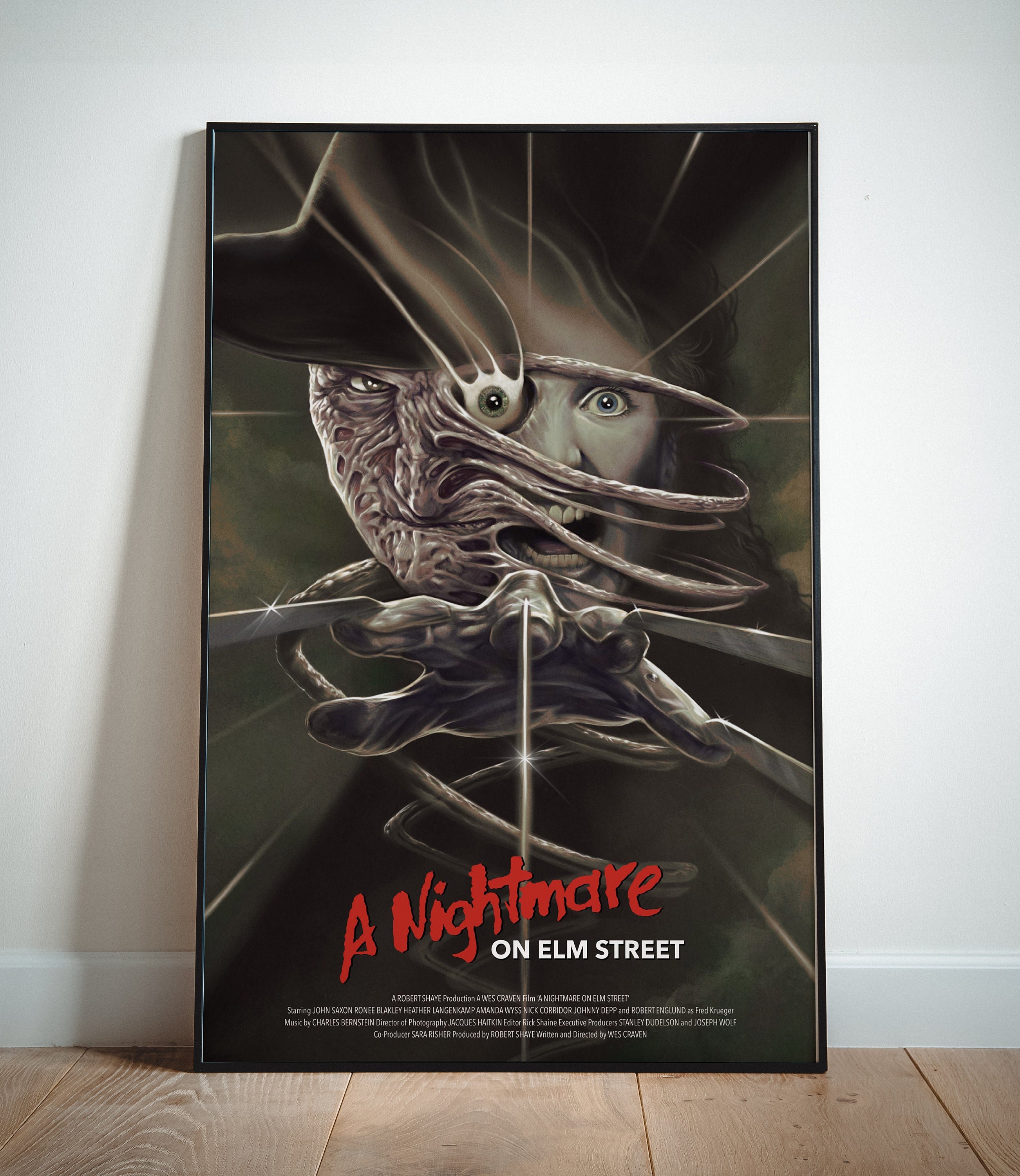 A Nightmare on Elm Street Posters, Movie Posters, Canvas Wall Art, High ...