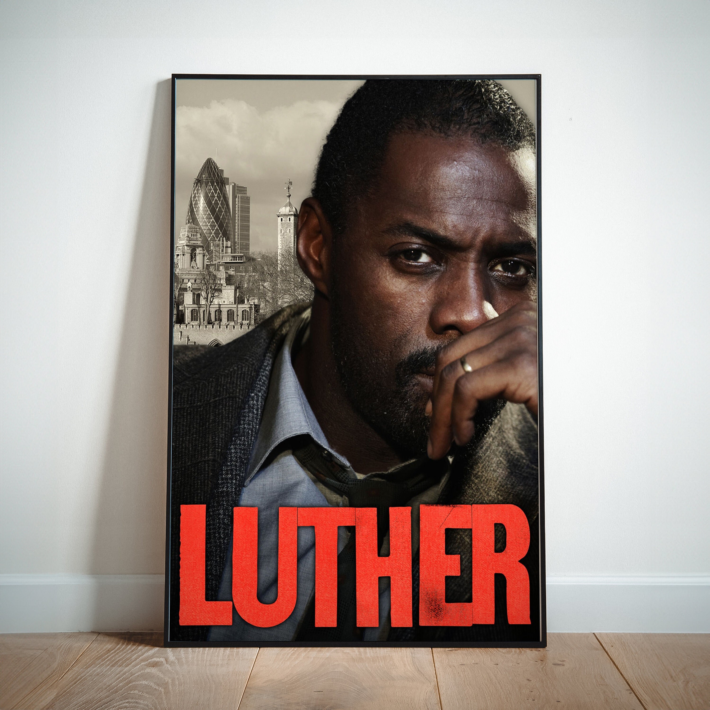 Luther Poster, Tv Show Posters, Canvas Wall Art, High Quality Print ...