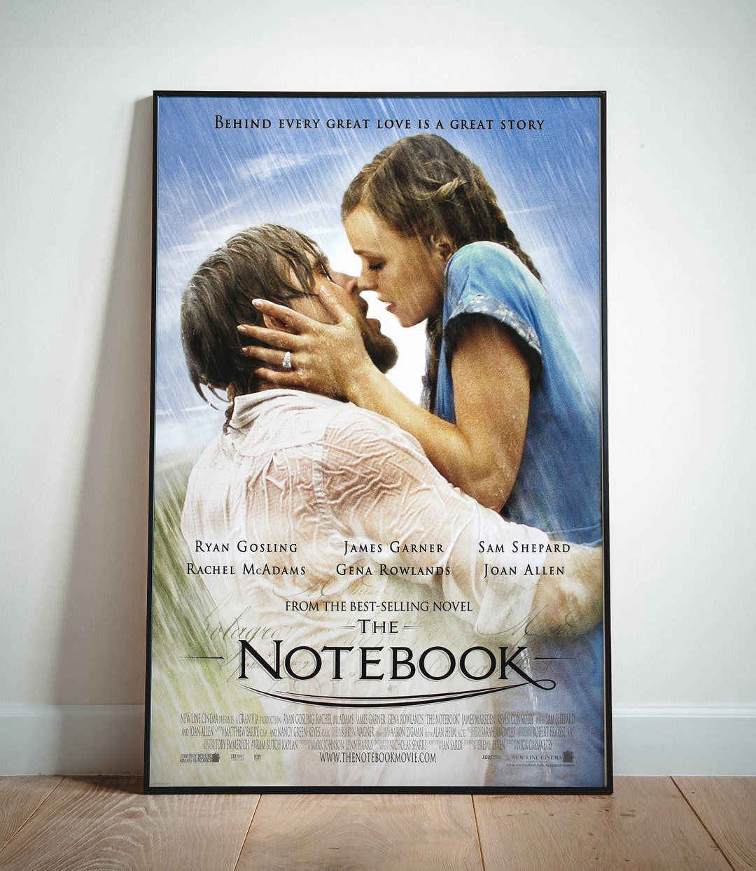 The Notebook Posters, Movie Posters, Canvas Wall Art, High Quality ...