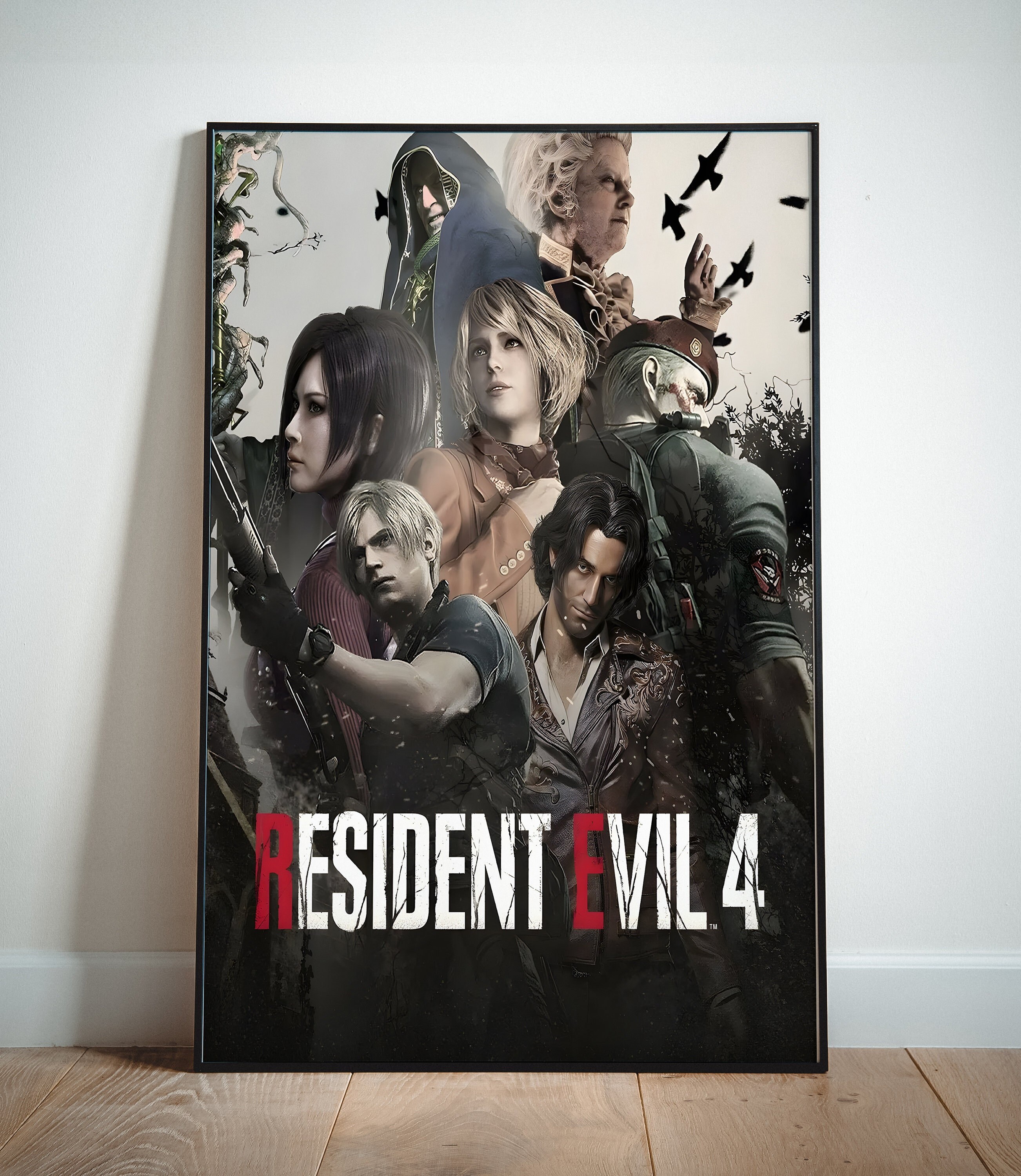 Resident Evil Posters, Game Posters, Canvas Wall Art, High Quality ...