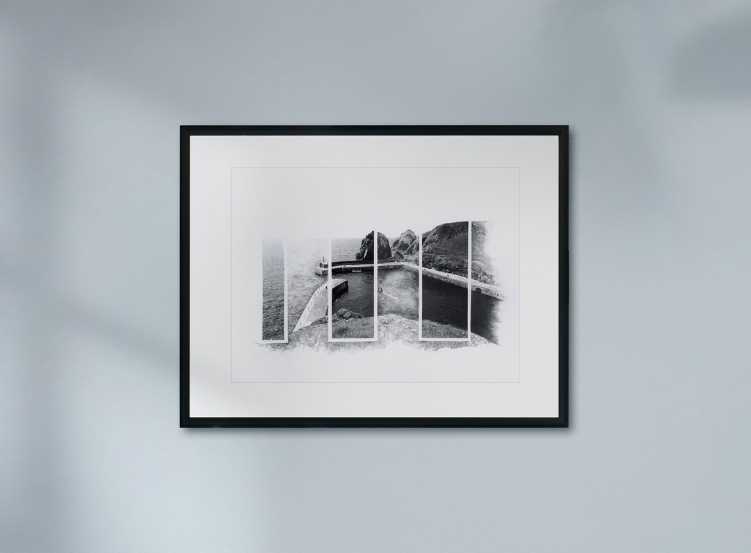 Mullion Cove Drawing Print - Etsy