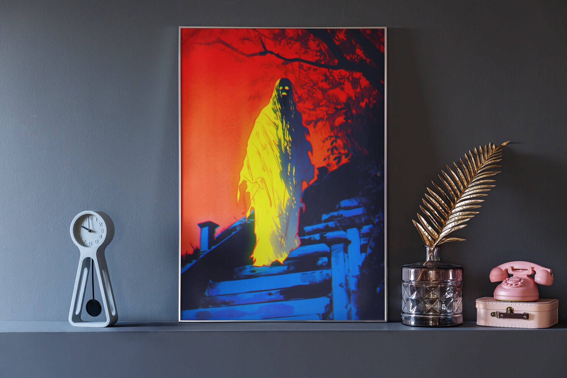 Ghost Yokai Woodblock Art Print, Traditional Japanese Art, Wall Decor ...