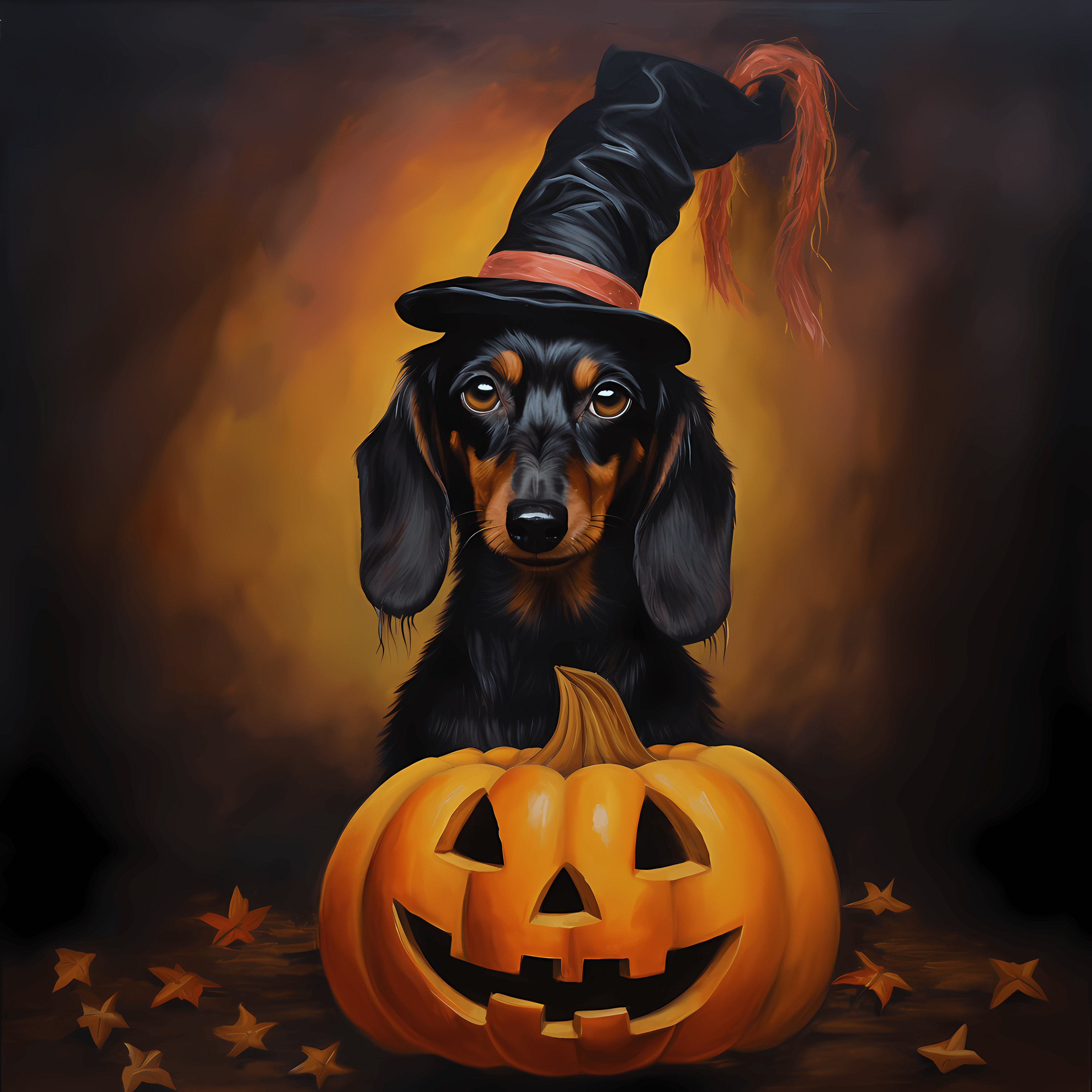 Dachshund Halloween Png, Dachshund Wall Art, Halloween Decor, Unique ...
