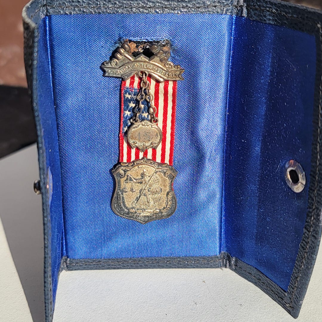 Fraternal Medal Sons & Daughters of Liberty Flag National Council DOFL ...