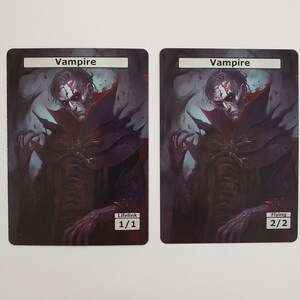 Vampire Tokens for MTG (3 Cards) [2-sided] - Etsy