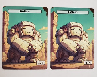 Knight Tokens for MTG 3 Cards 2-sided - Etsy