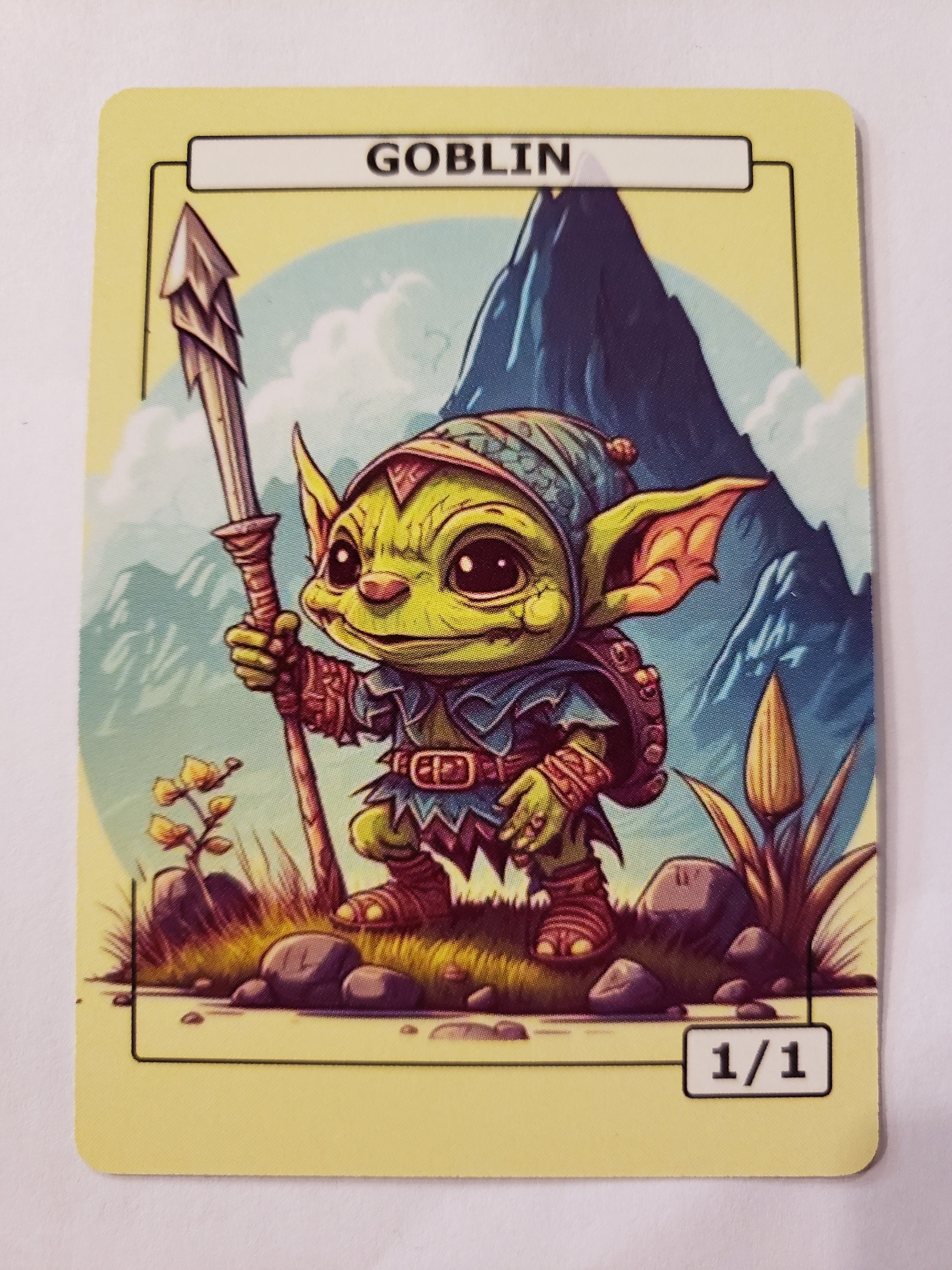 Goblin Creature Tokens 1/1 for MTG 3 Cards - Etsy