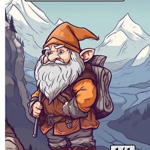 Dwarf Tokens for MTG (3 Cards) [2-sided] - Etsy