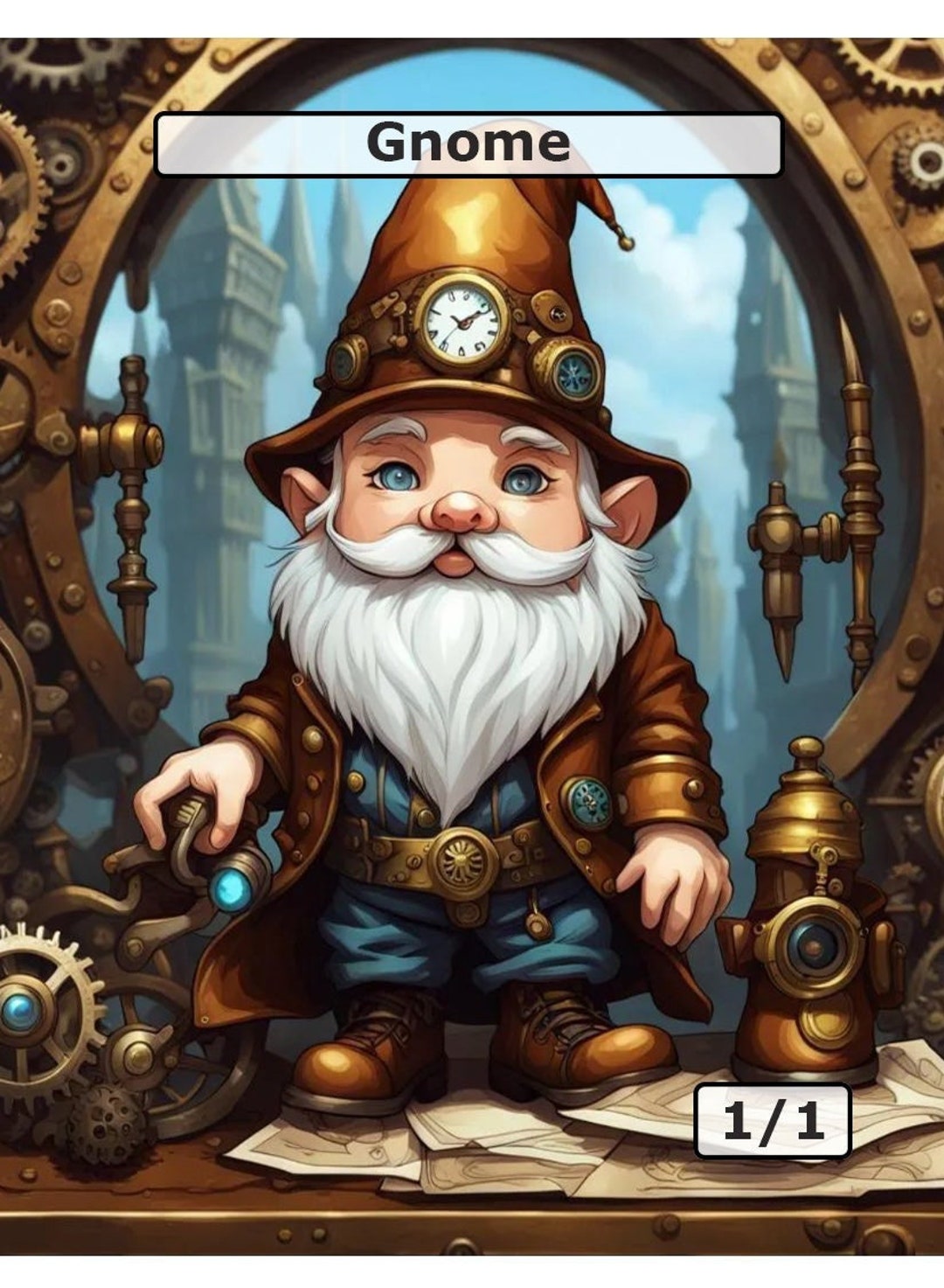 Gnome/copy Tokens for MTG (3 Cards) [2-sided] - Etsy