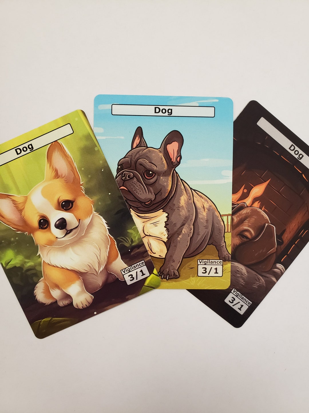 Dog Tokens for MTG (3 Cards) [2-sided] - Etsy