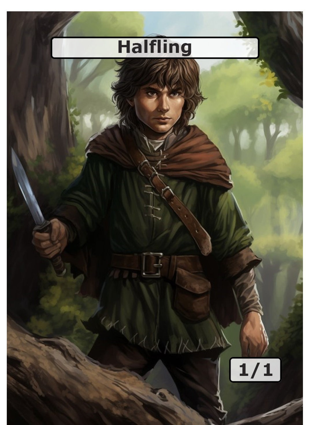 Halfling/food Tokens for MTG (3 Cards) [2-sided] - Etsy