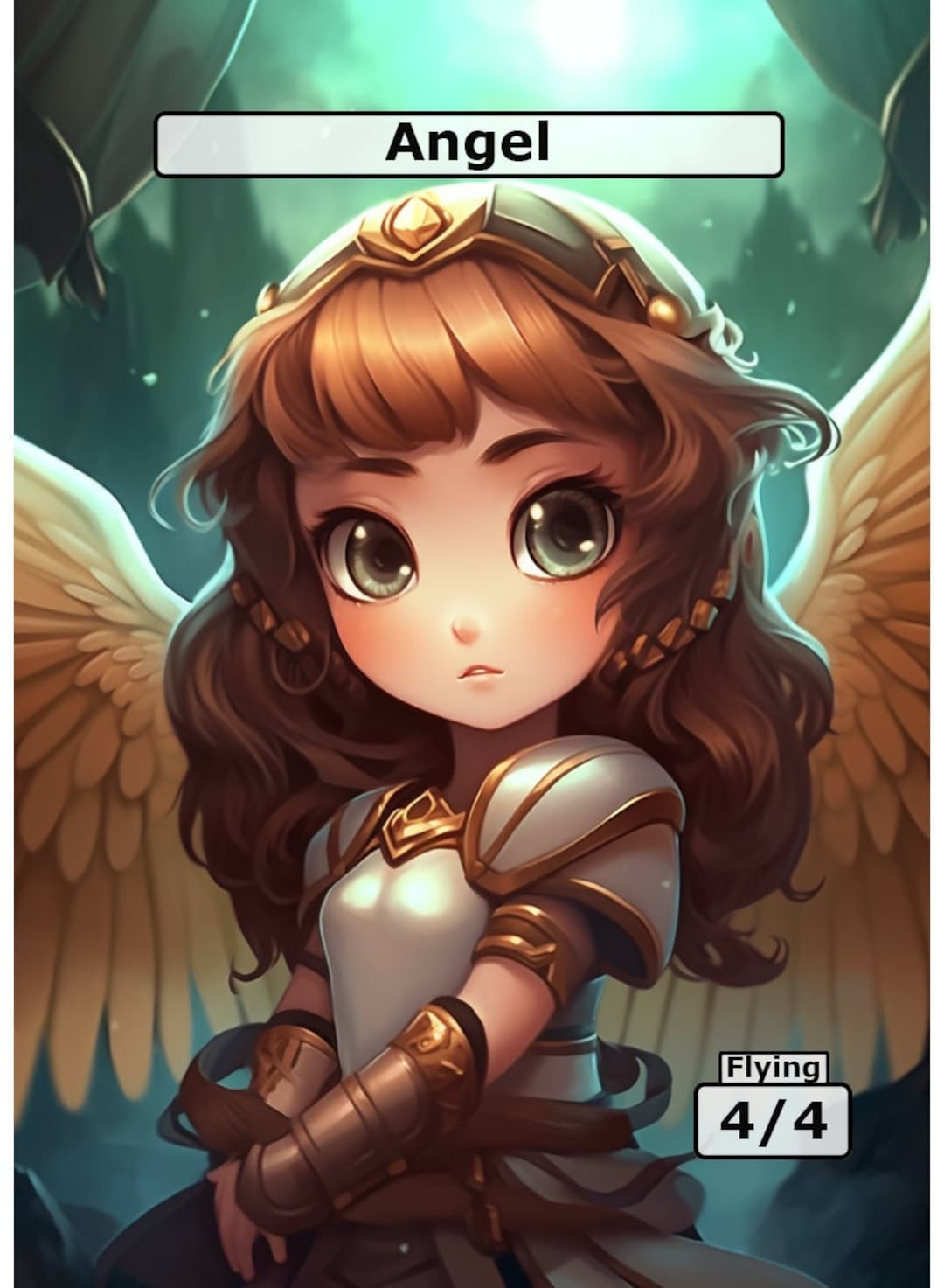 Angel Tokens for MTG (3 Cards) [2-sided] - Etsy