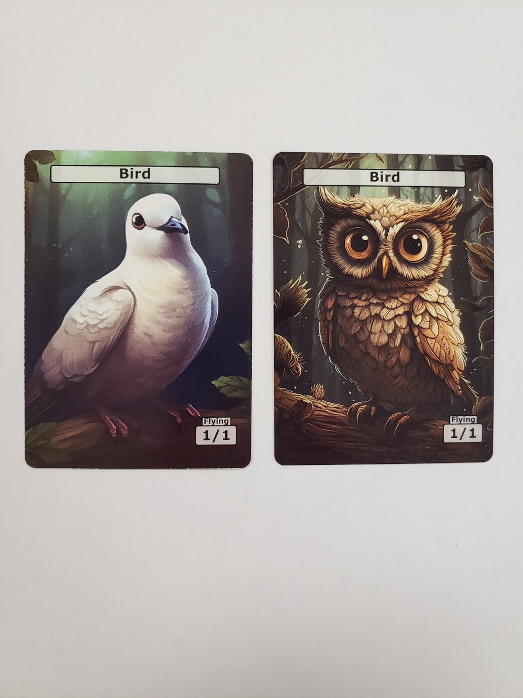 Bird Tokens for MTG 3 Cards 2-sided - Etsy