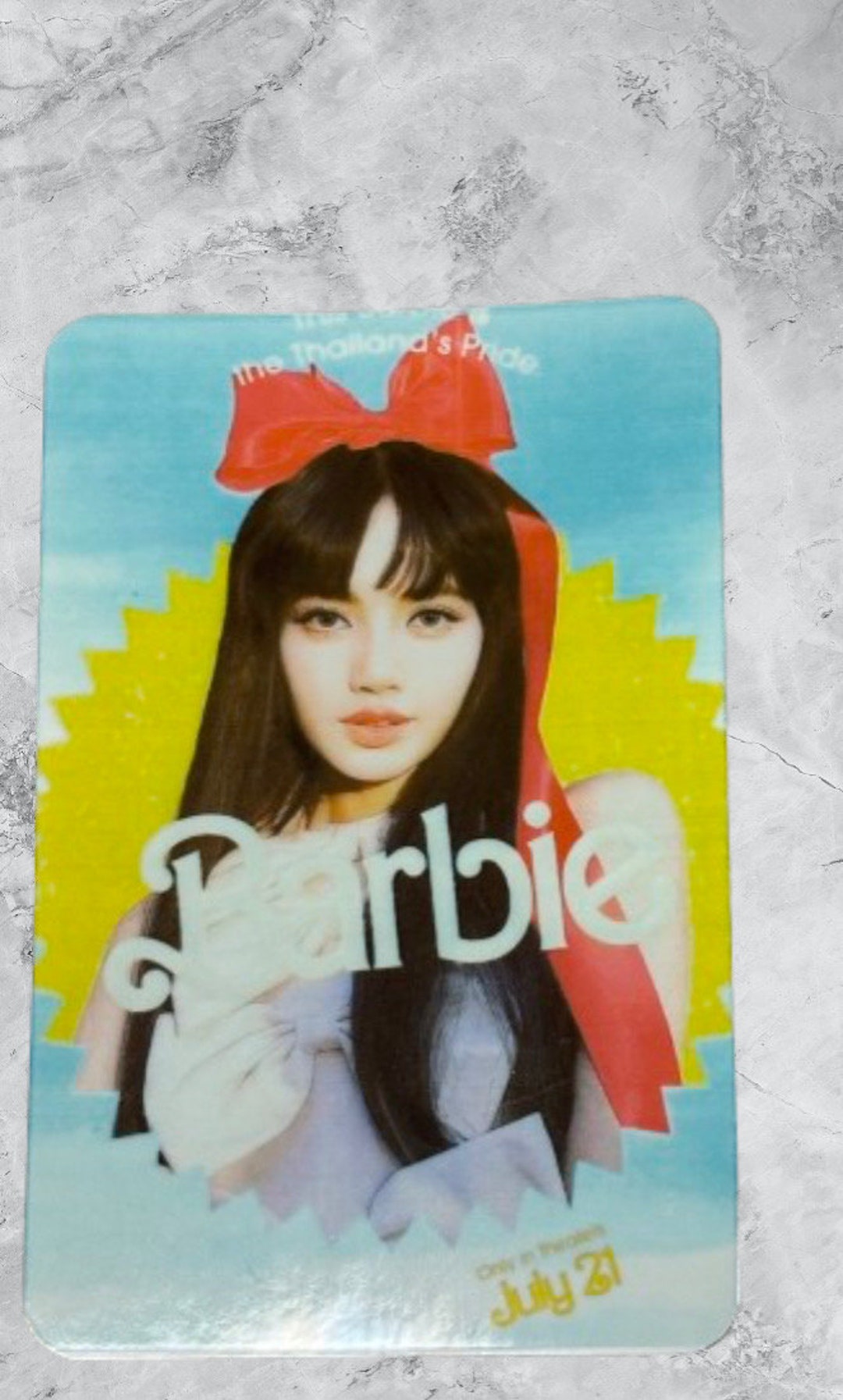 Blackpink Lisa Barbie Photocard - Etsy