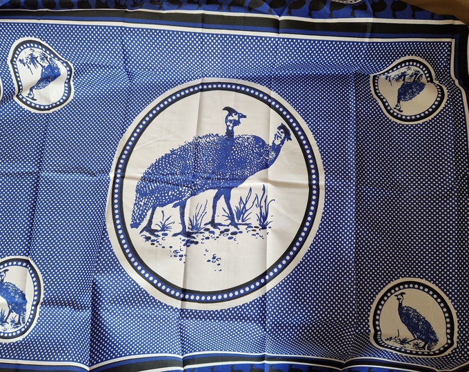 Guinea Fowl - Blue - Ancestral Cloth - Amabhayi - Masela a Badimo ...