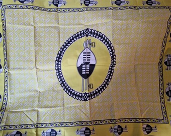 Tiger Print Blue Ancestral Cloth Amabhayi Masela a - Etsy