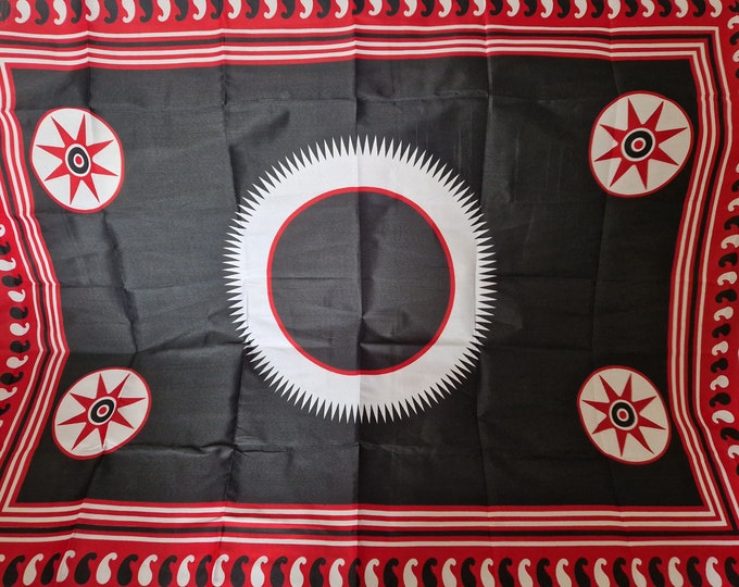 Maroon Njeti Cloth- Ancestral Cloth - Amabhayi - Masela a Badimo ...