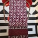 Maroon Njeti Cloth- Ancestral Cloth - Amabhayi - Masela a Badimo ...