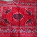 Elephant - Red Ancestral Cloth - Amabhayi - Masela a Badimo - Etsy