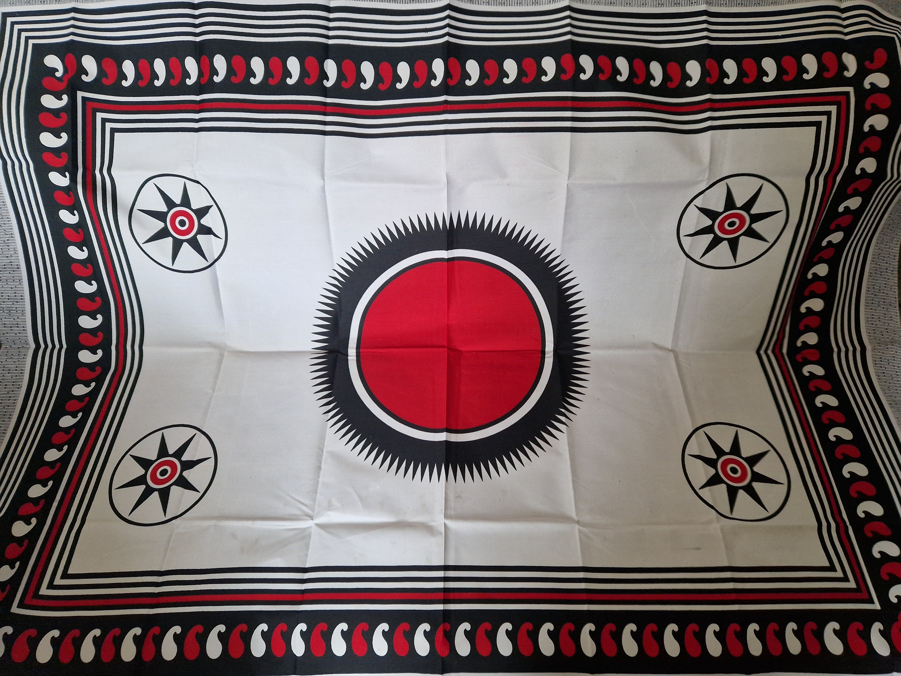Sun - White Dlozi Cloth- Ancestral Cloth - Amabhayi - Masela a Badimo ...