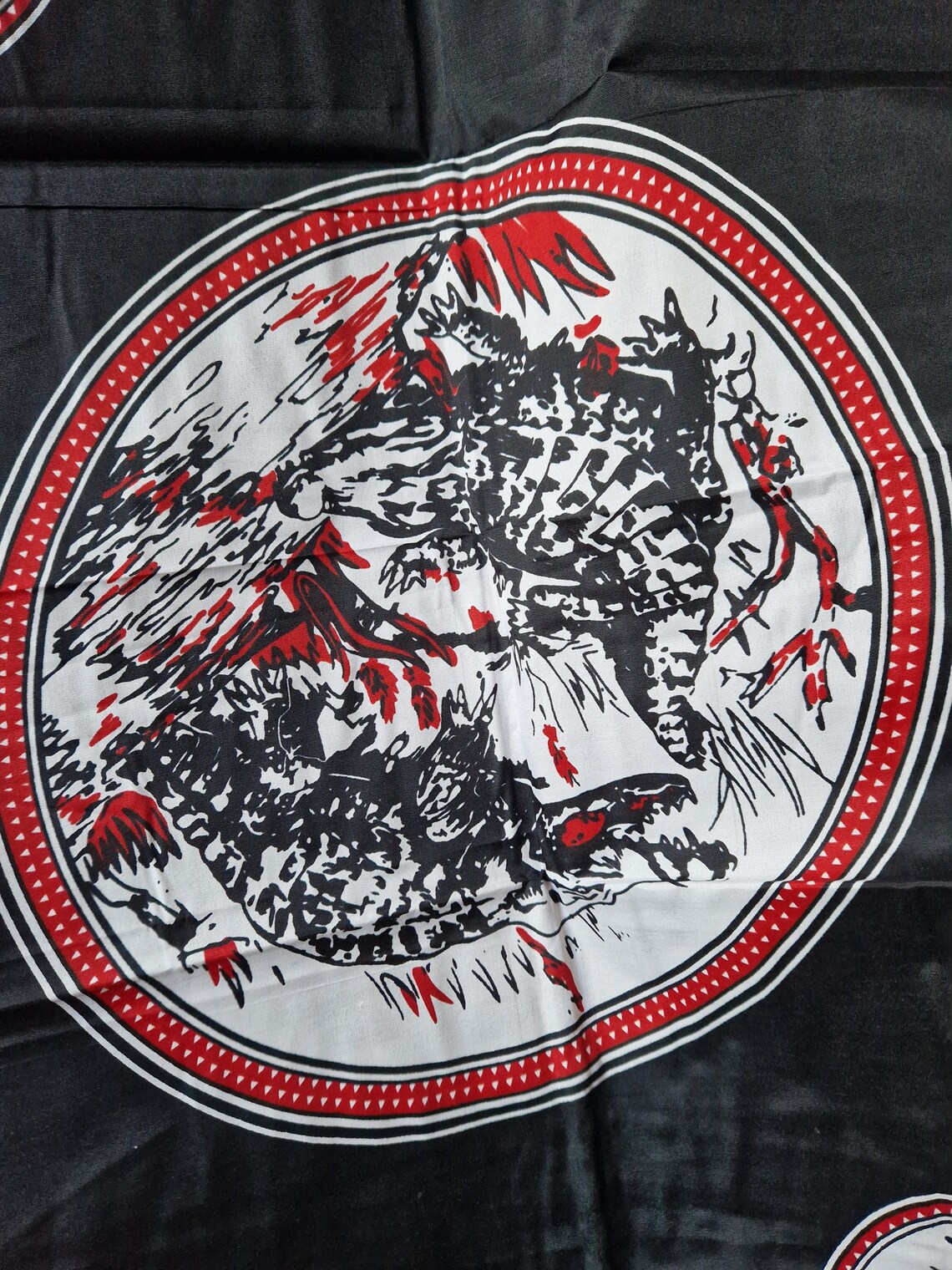 Crocodile- Black Ancestral Cloth - Amabhayi - Masela a Badimo - African ...