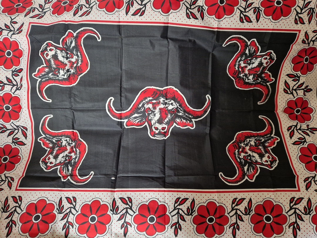 Buffalo Ancestral Cloth - Amabhayi - Masela a Badimo - Etsy