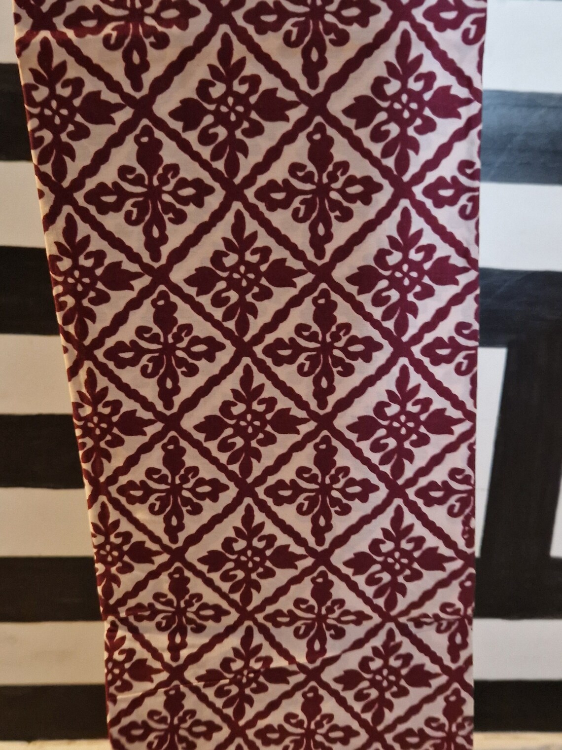 Maroon Njeti Cloth- Ancestral Cloth - Amabhayi - Masela a Badimo ...
