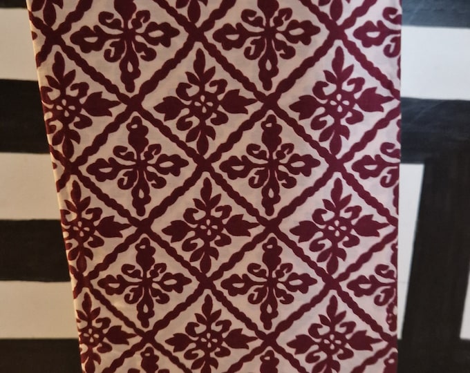 Maroon Njeti Cloth- Ancestral Cloth - Amabhayi - Masela a Badimo ...
