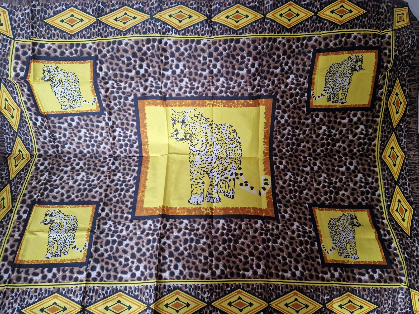 Leopard Print Ancestral Cloth Amabhayi Masela a Badimo - Etsy