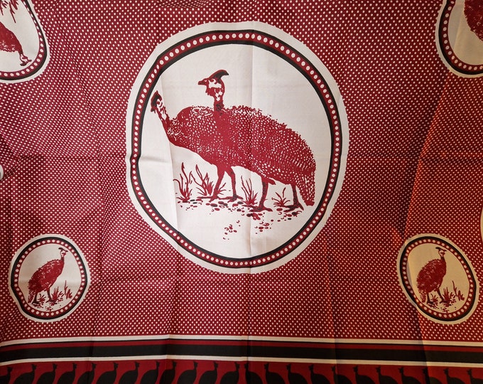 Maroon Njeti Cloth- Ancestral Cloth - Amabhayi - Masela a Badimo ...