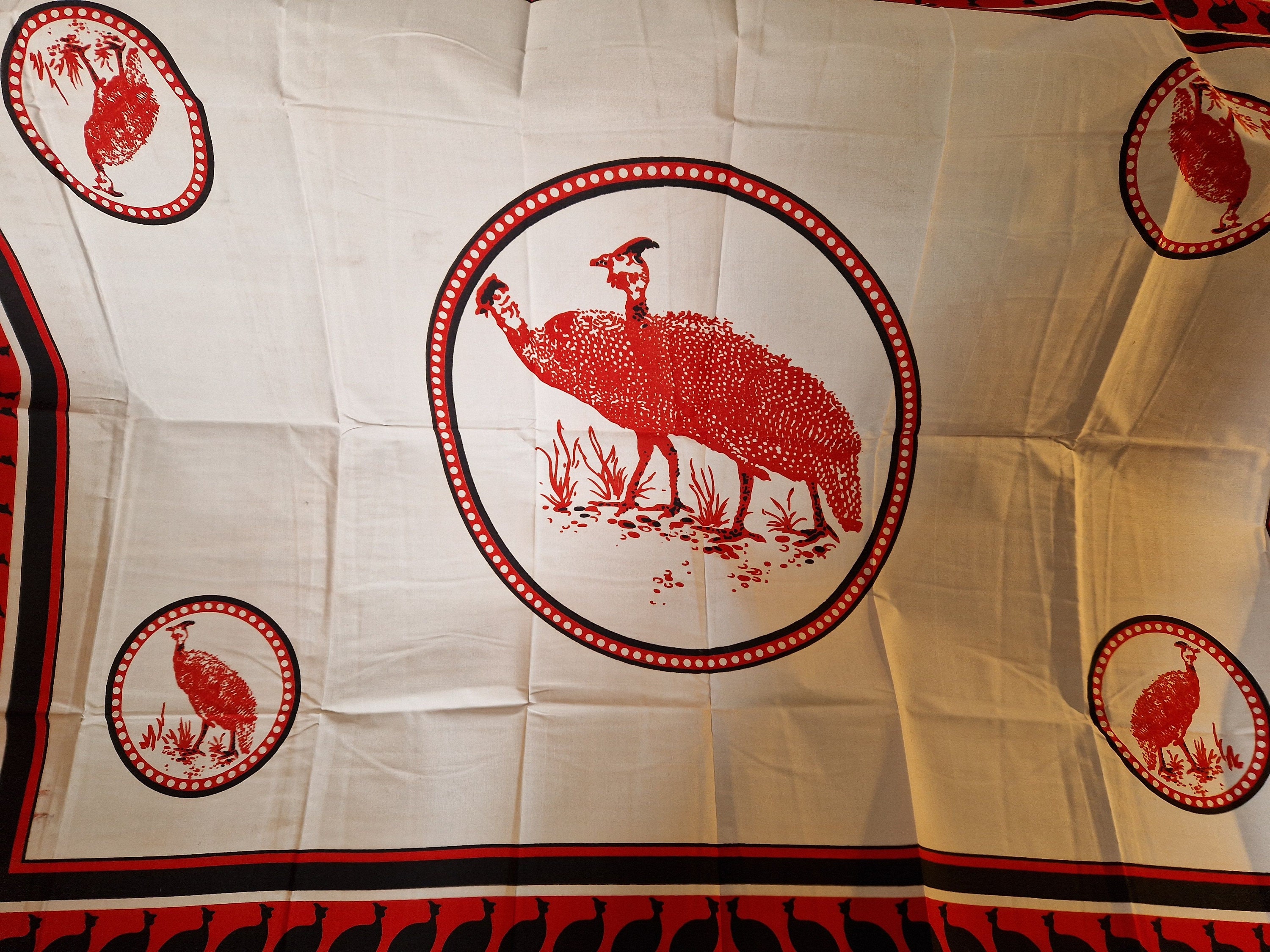 White- Guinea Fowl Ancestral Cloth - Amabhayi - Masela a Badimo ...