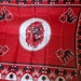 Lion Print-red- Ancestral Cloth - Amabhayi - Masela a Badimo - Etsy